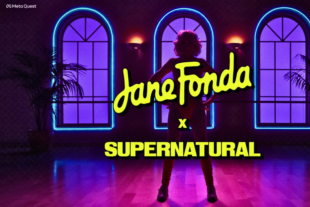 Jane Fonda x Supernatural Adjustable Lenses on Meta Quest 3 – VOY Glasses