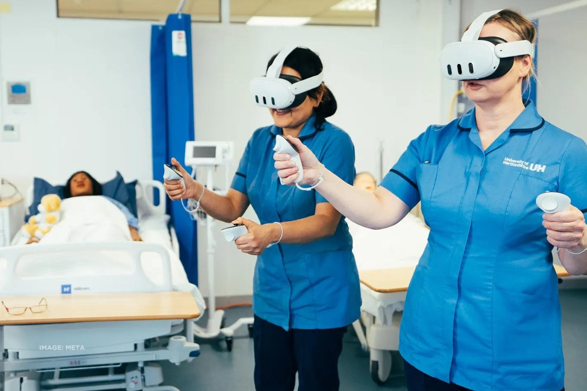 How VR Lenses Are Changing Meta Quest 3 Training in the NHS – VOY Glasses