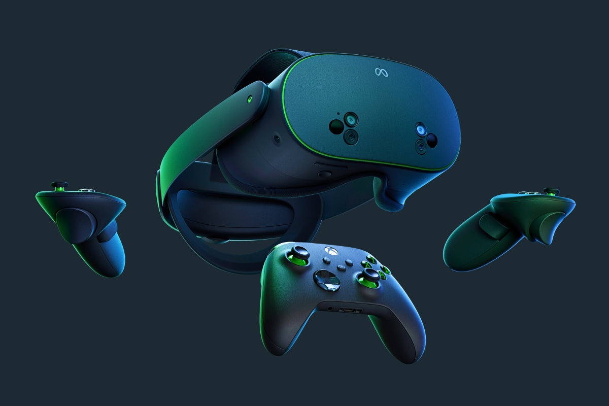 Meta Quest 3S Xbox Bundle with Adjustable VR Lenses – VOY Glasses