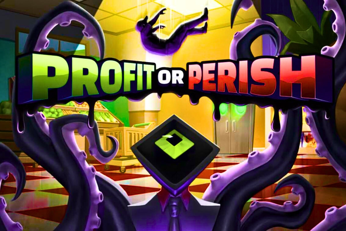 Profit or Perish VR Meta Quest 3 AI Game with VR Lenses – VOY Glasses
